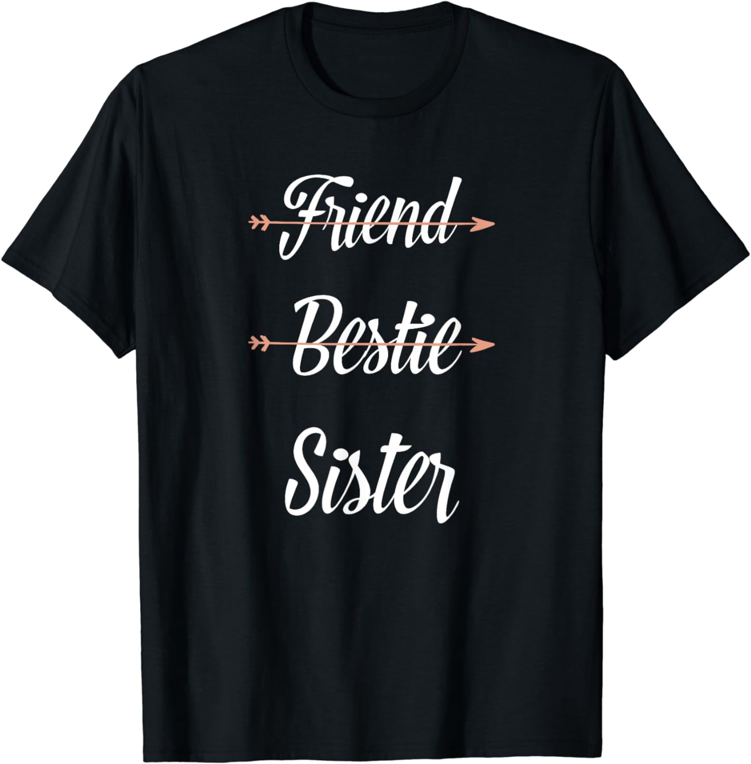Friend Bestie Soul Sister Best for 2 3 Girls BFF T-Shirt - Walmart.com