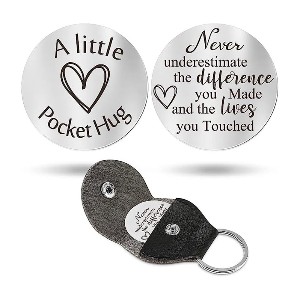Friend Birthday Gifts Keychain Long Distance Relationship Gift Pocket ...