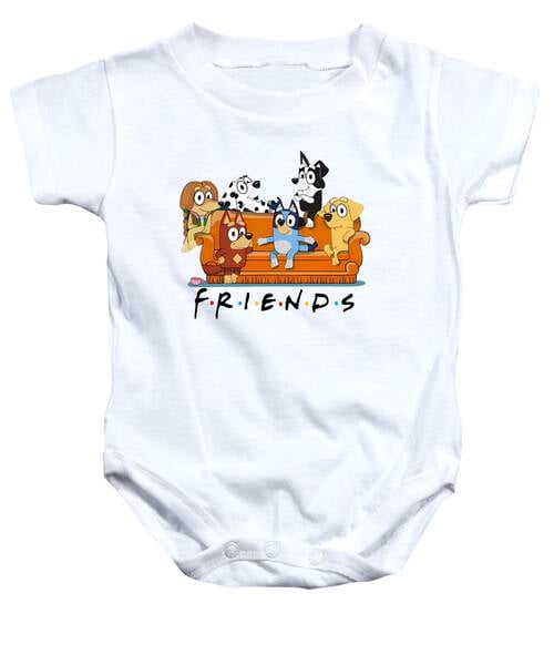Friend Bluey Family Baby Onesie Bingo Shirt, Bluey Friends Shirt, Bluey ...