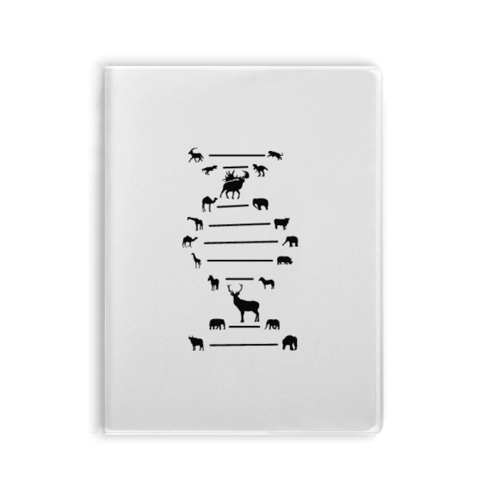 Friend Gene Animals Art Deco Fashion Notebook Gum Cover Diary Soft ...
