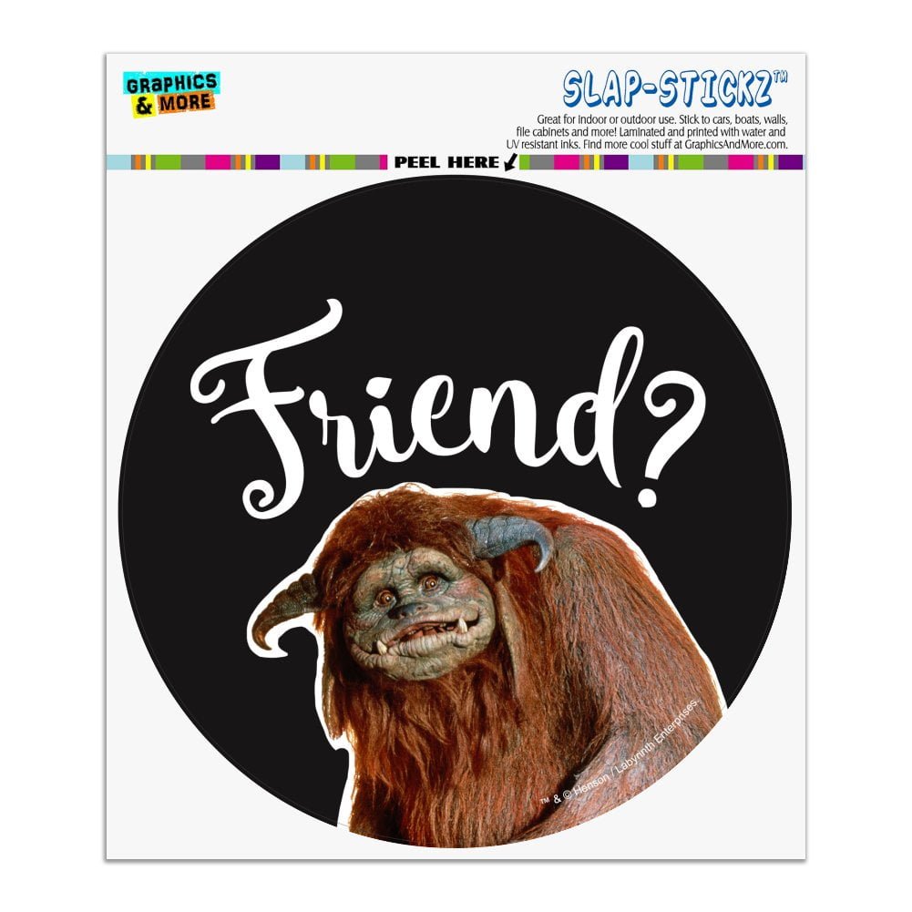 Friend Ludo From The Labyrinth Automotive Car Window Locker Circle ...