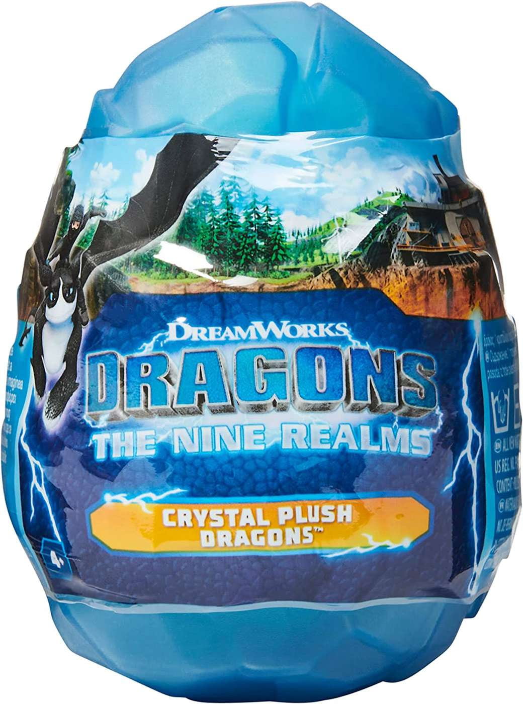 Friend Smith & Co Collector's DreamWorks Dragon Egg Plush Toy - Walmart.com