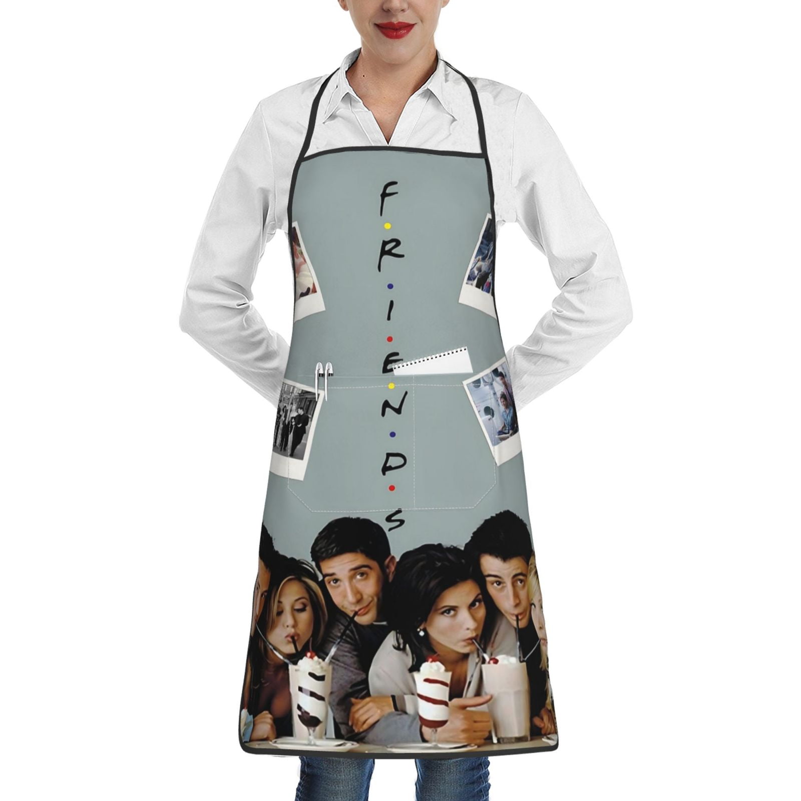 Friend TV Show Aprons Waterproof Adjustable Aprons Bib Mothers Day ...