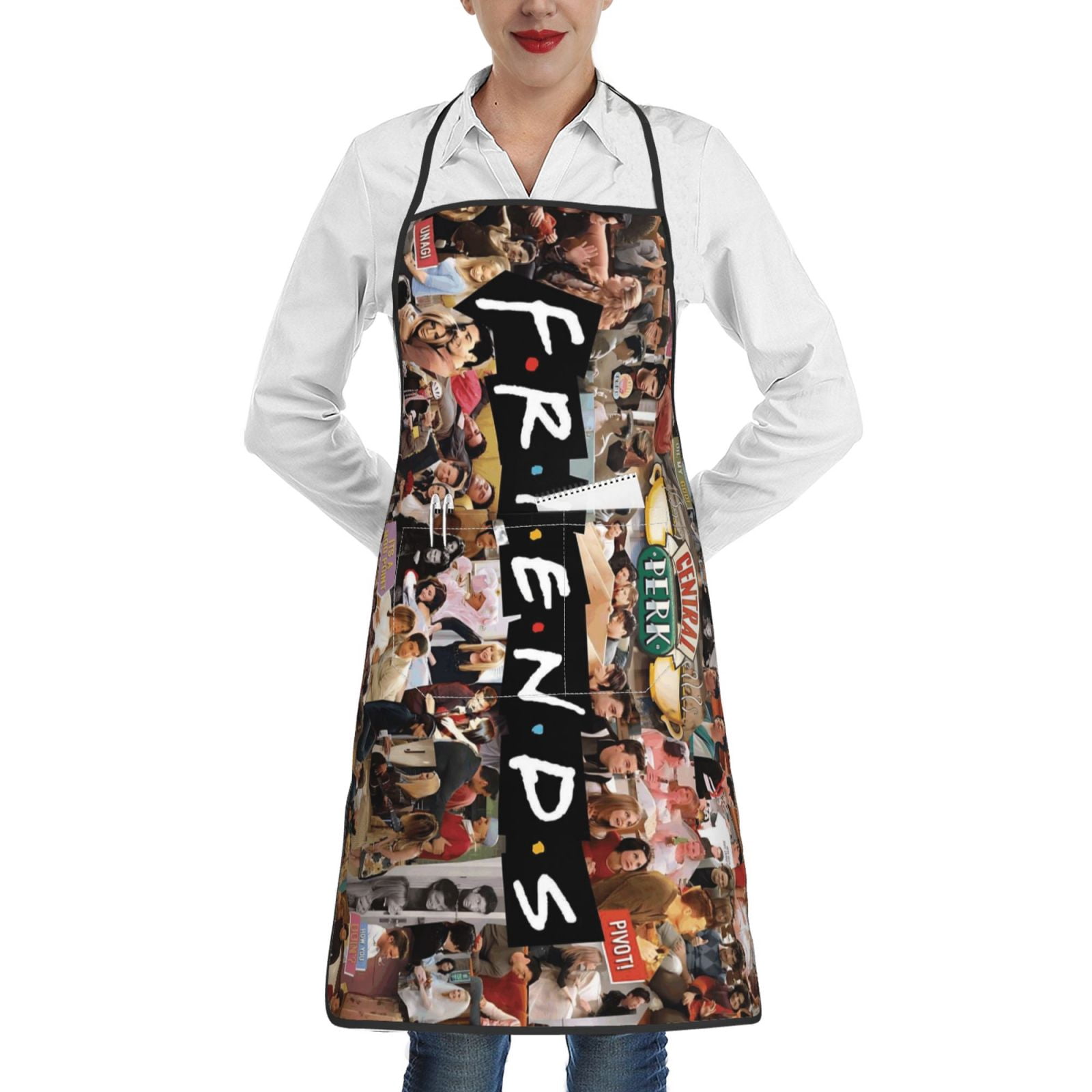 Friend TV Show Aprons Waterproof Adjustable Aprons Bib Mothers Day ...