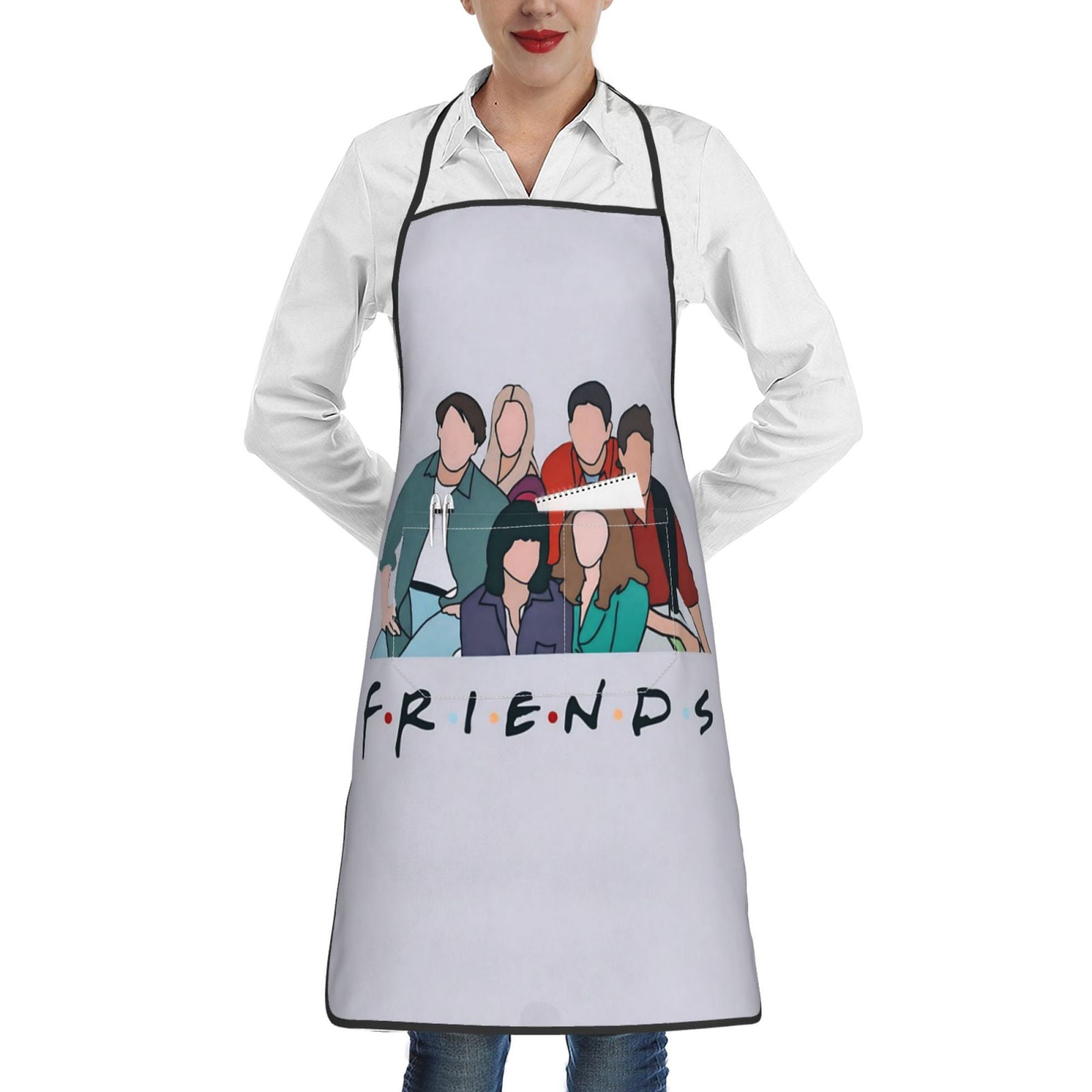 Friend TV Show Aprons Waterproof Adjustable Aprons Bib Mothers Day ...