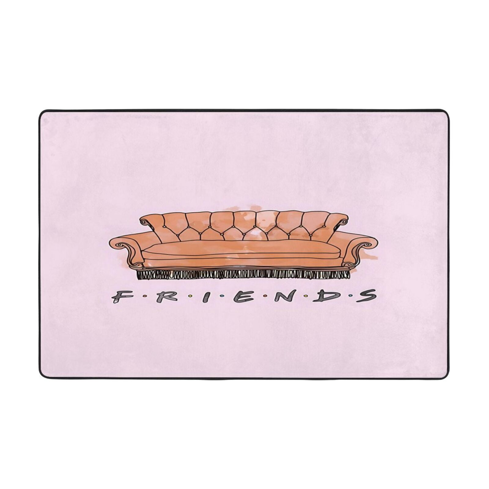 Friend TV Show Area Rug Cartoon Rug Modern 3D Digital Print Large ...