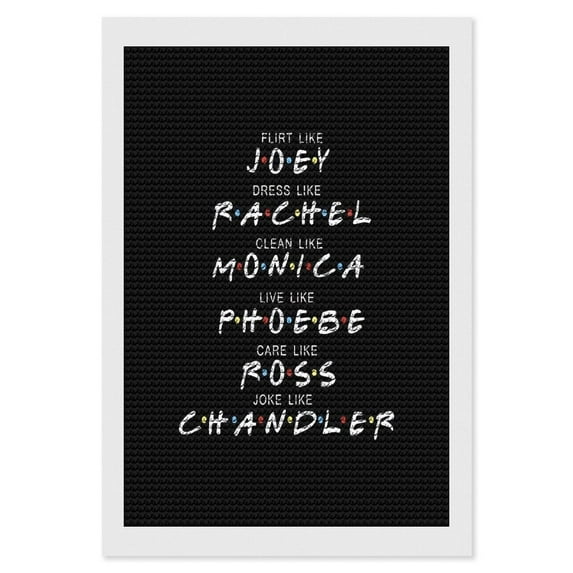 Friend TV Show Diamond Art Kits for Adults Kids,DIY 5D Round Full Drill ...