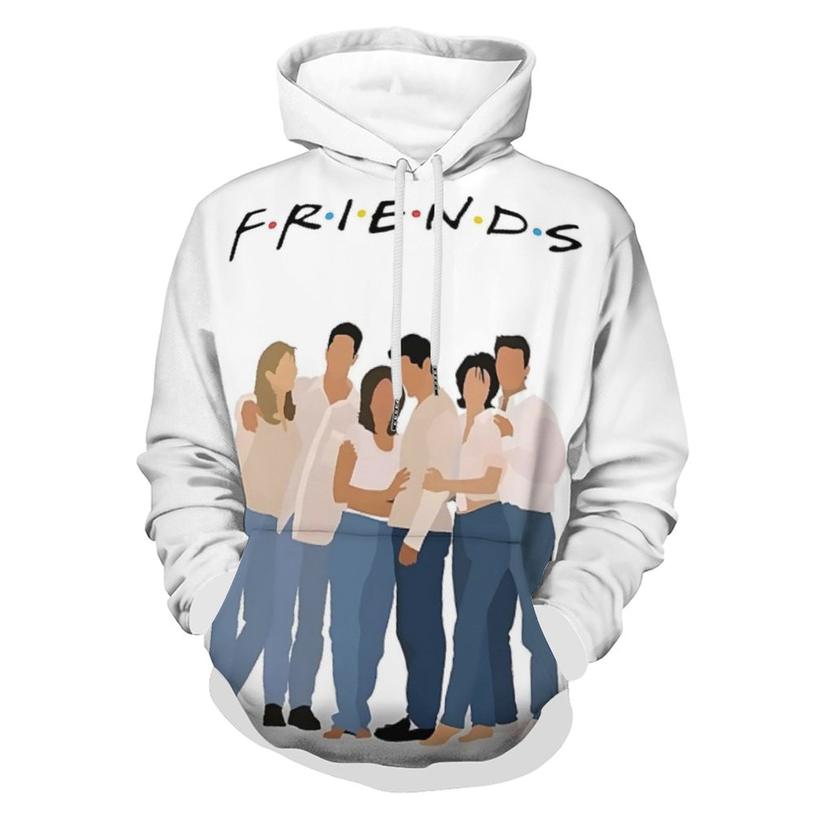 Friend TV Show Hoodie Costume Cosplay Sweatshirt Sweater 3D Novelty ...