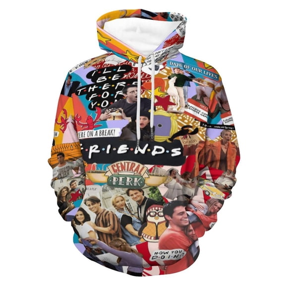 Friend TV Show Hoodie Costume Cosplay Sweatshirt Sweater 3D Novelty ...