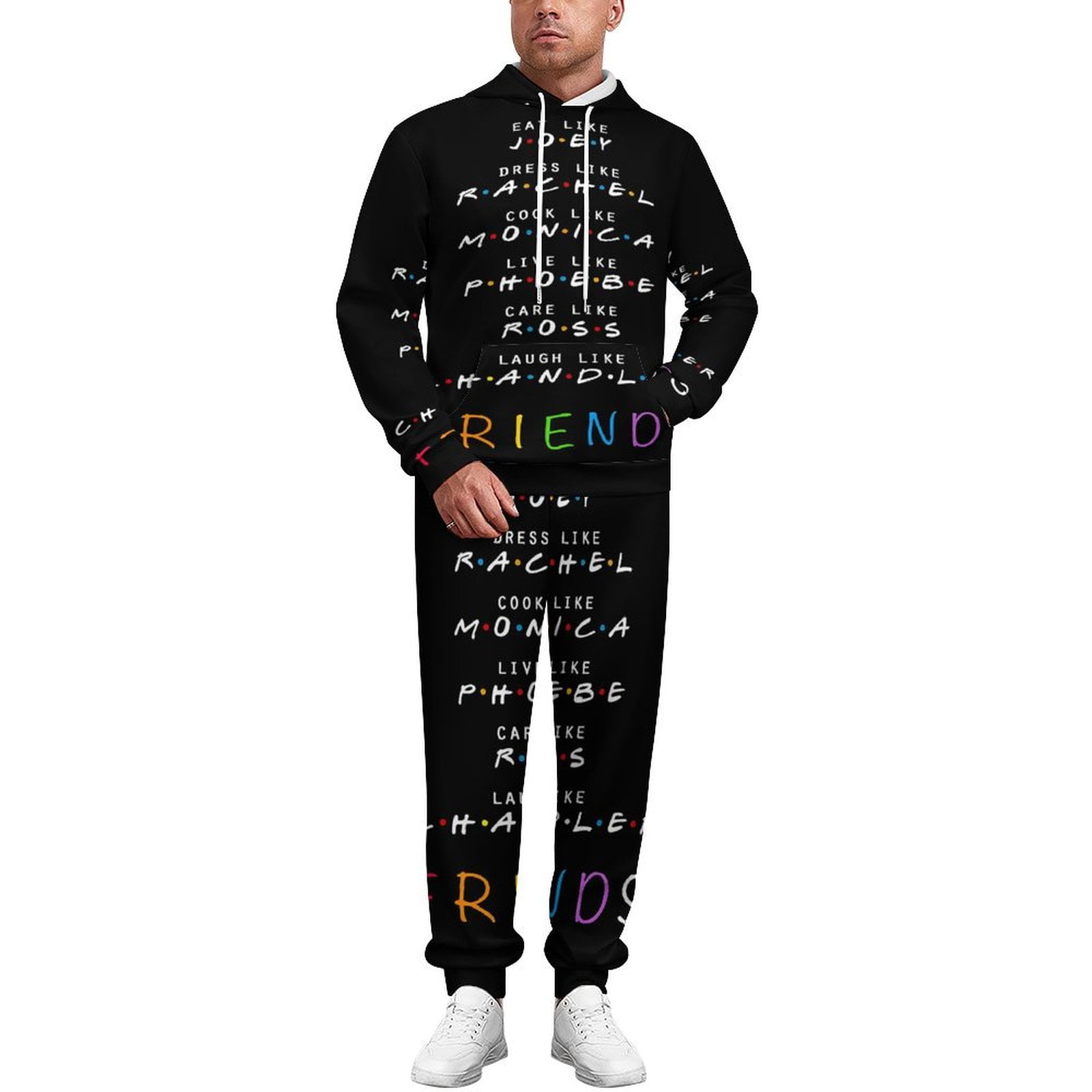 Friend TV Show Hoodies and Sweatpants Unisex Cosplay Hooded Sweatshirts ...