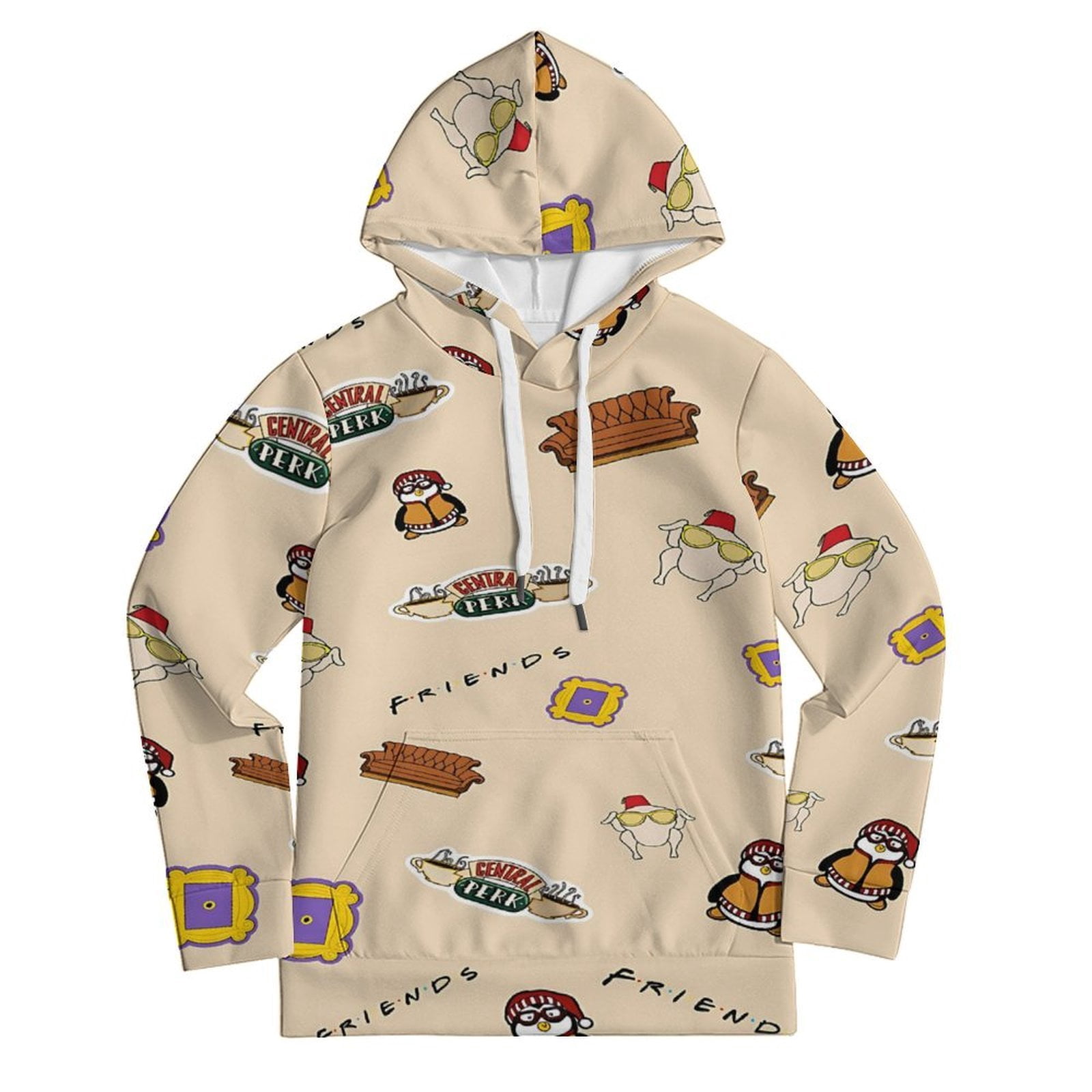 Friend TV Show Lightweight Hoodie Anime Sweatshirts Pullover Long ...