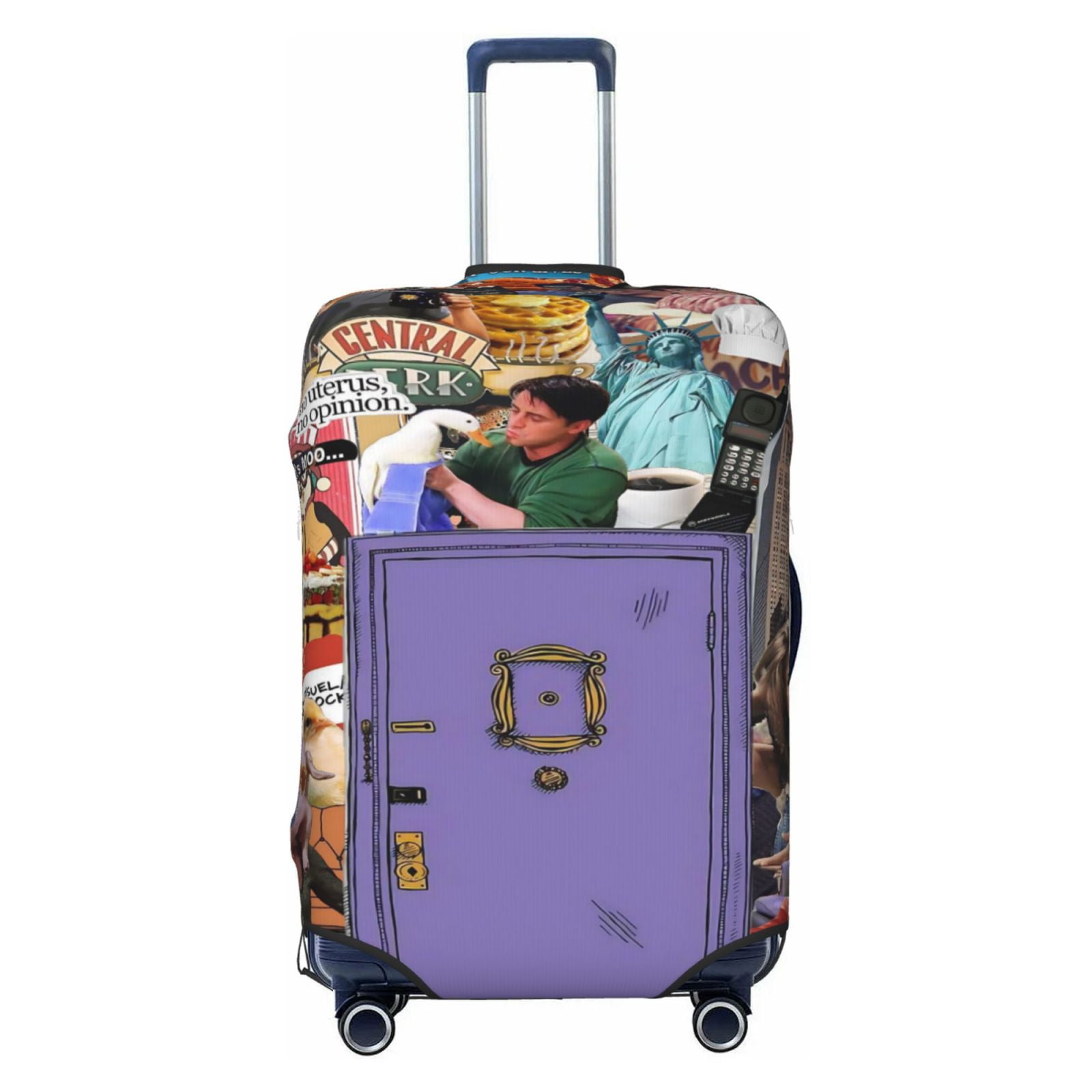 Friend TV Show Luggage Suitcase Covers Elastic Washable Fashion Luggage ...