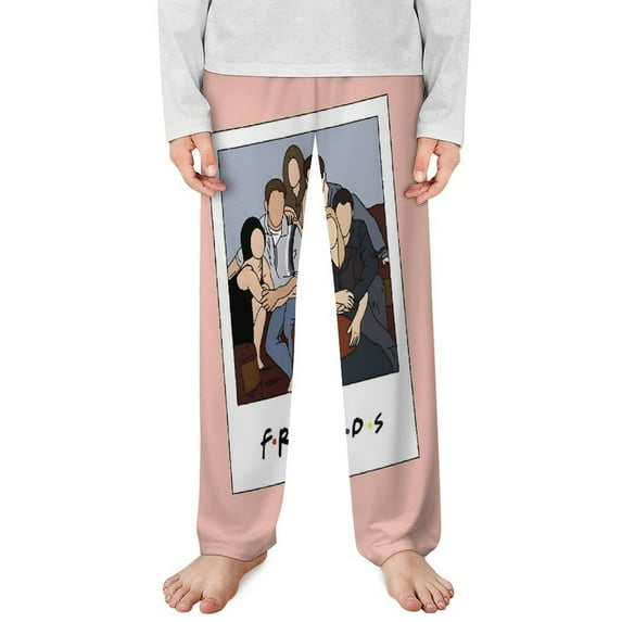 Friend TV Show Pajama Pants Cartoon Casual Lounge PJ Bottoms with ...