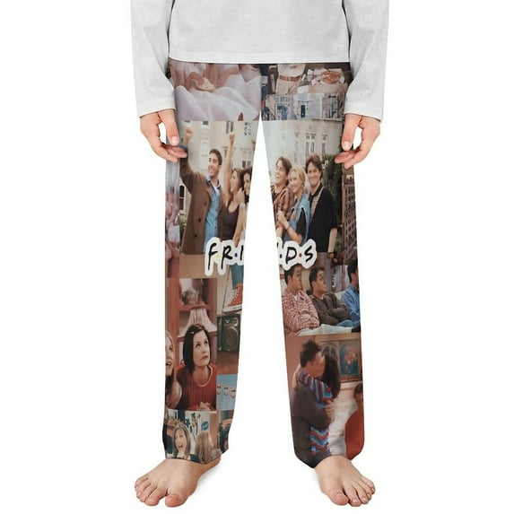 Friend TV Show Pajama Pants Cartoon Casual Lounge PJ Bottoms with ...