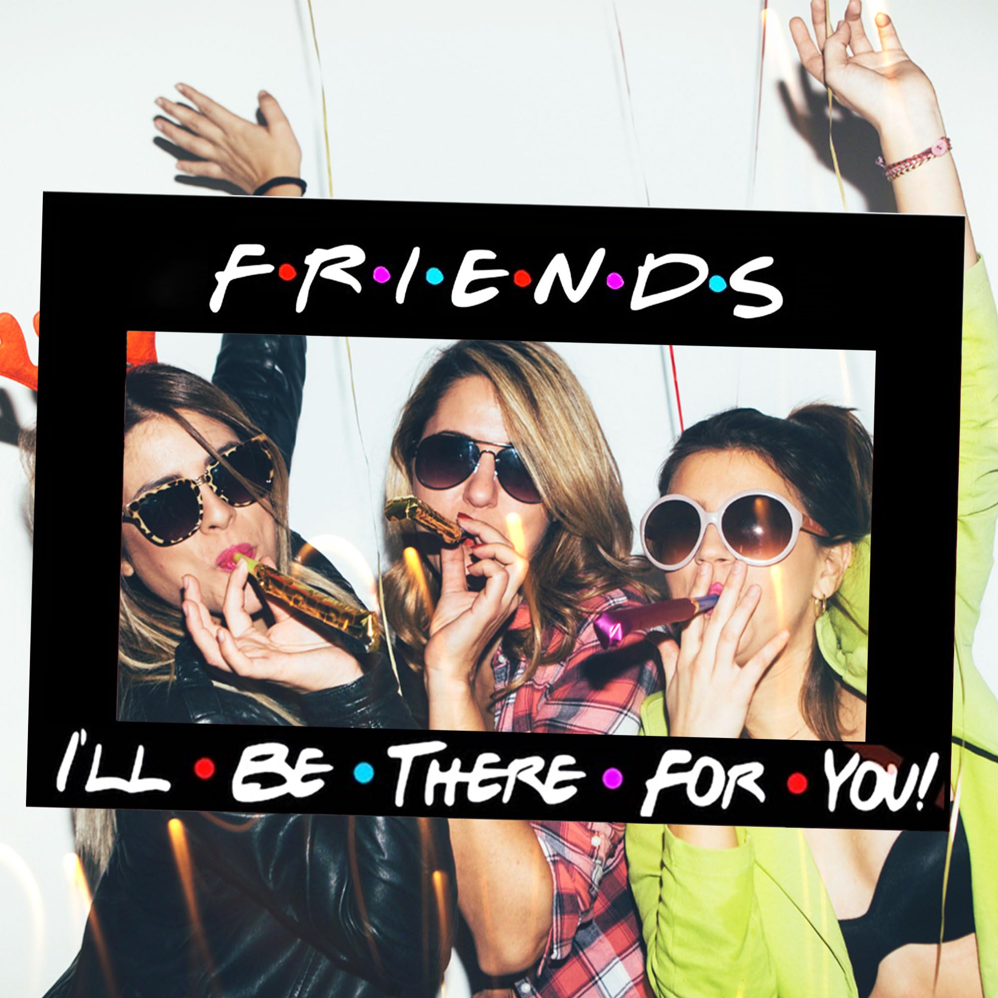 Friend Themed Photo Booth Props Friend Show Birthday Party Supplies ...