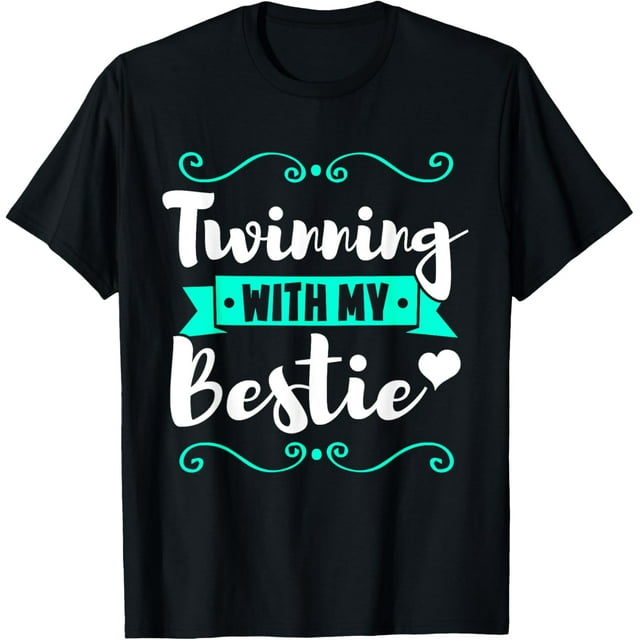 Friend Twins Day Spirit Week Twin Matching Twins T-Shirt - Walmart.com