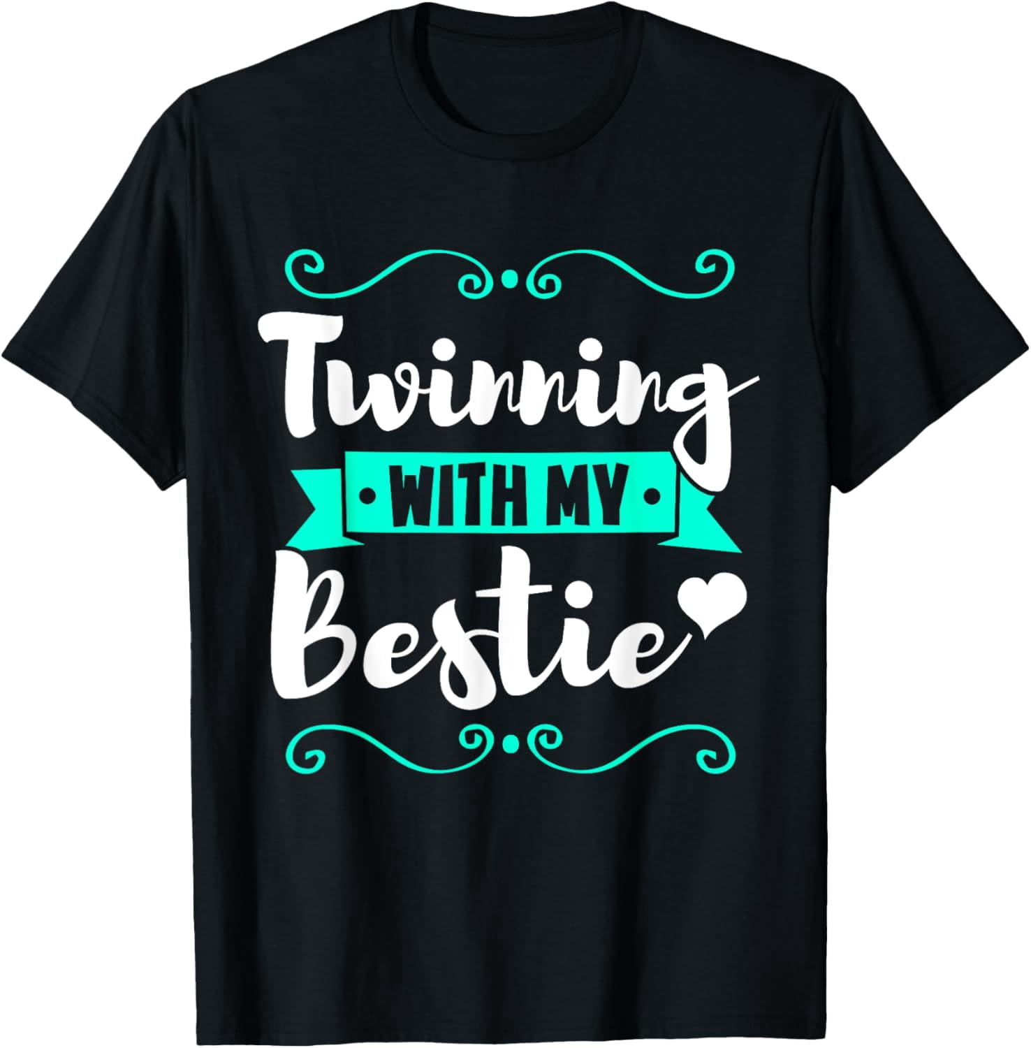 Friend Twins Day Spirit Week Twin Matching Twins T-Shirtmen and women ...