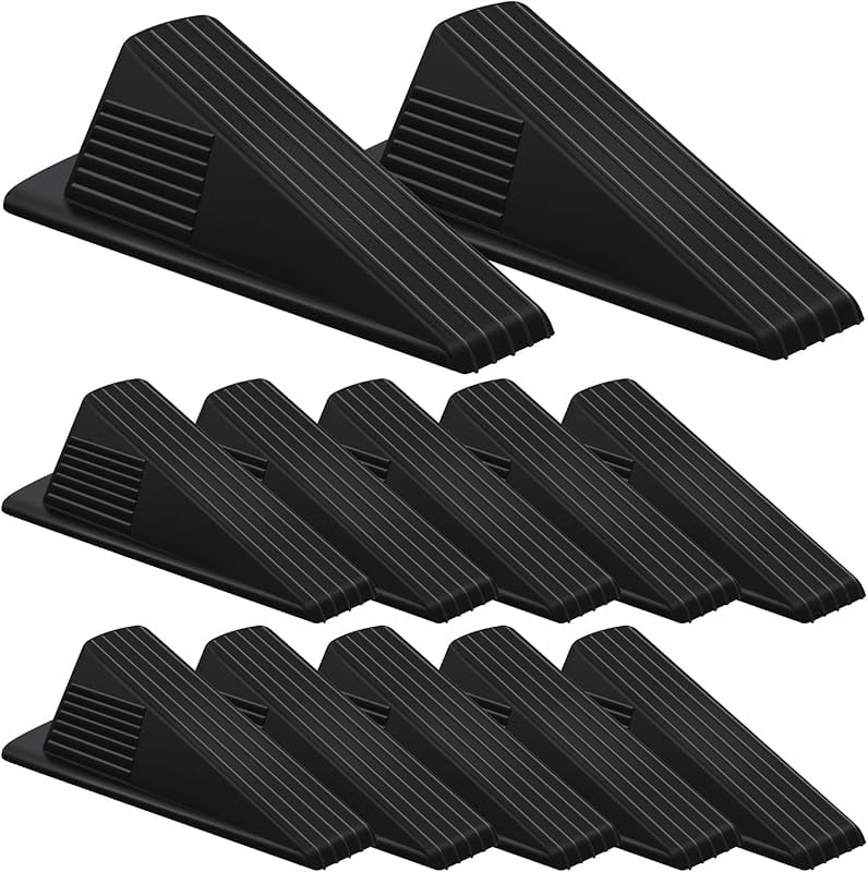 Frienda 2 Pcs Jumbo Door Stoppers Heavy Duty Door Stopper Tall up to ...