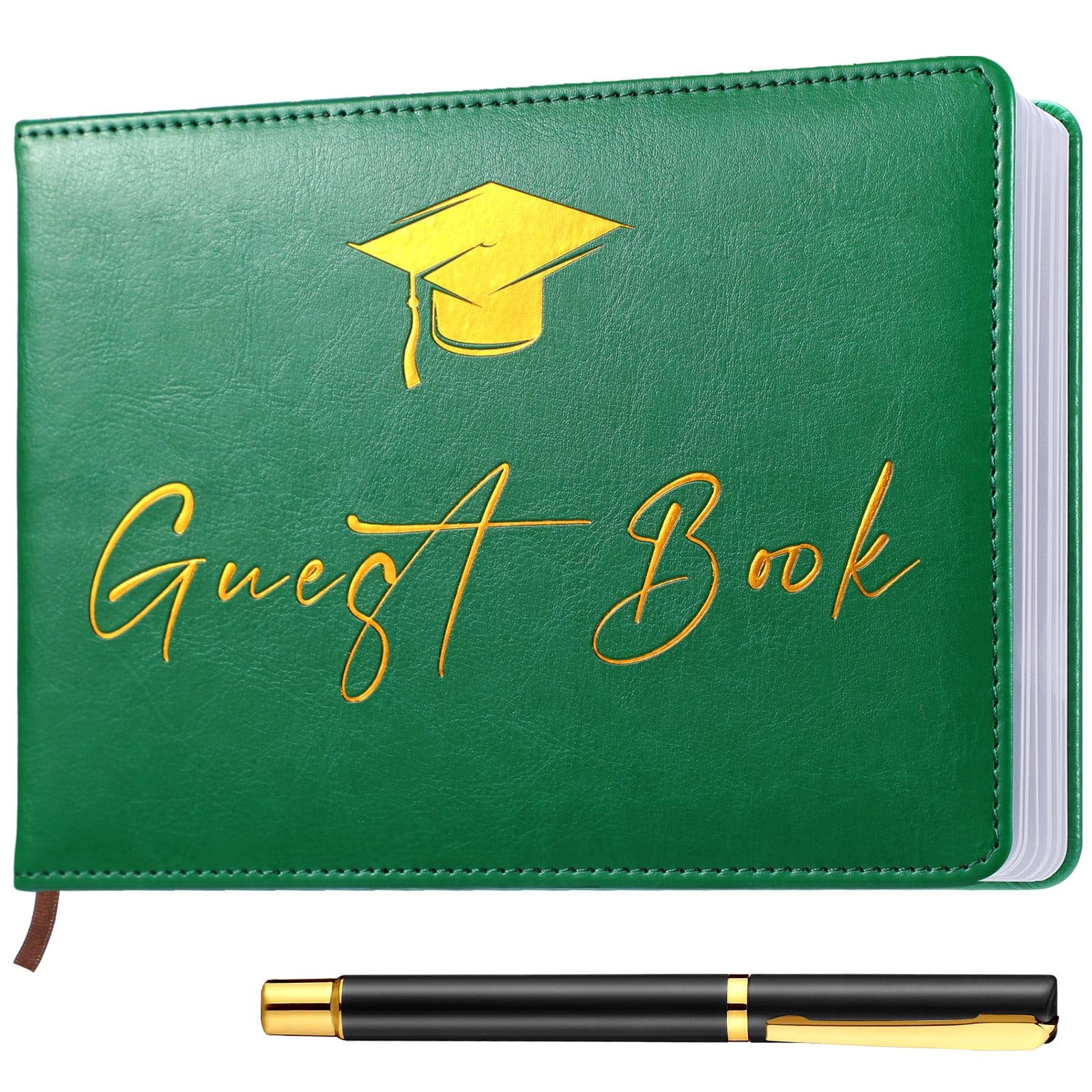 Frienda 2025 Graduation Guest IFF17 Book Leather Guest Sign in Book ...