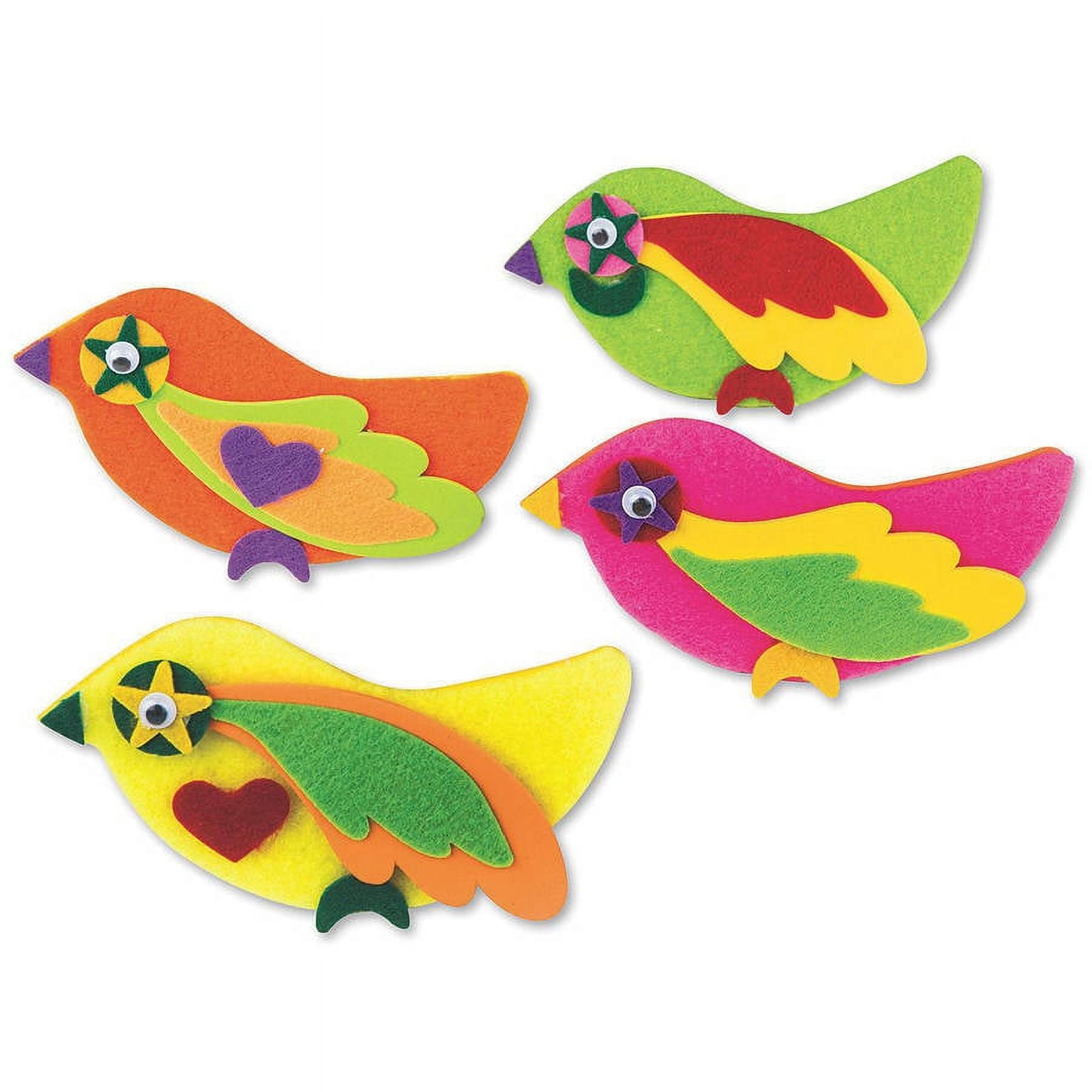 Friendly Bird Craft Kit, Pack of 24 - Walmart.com