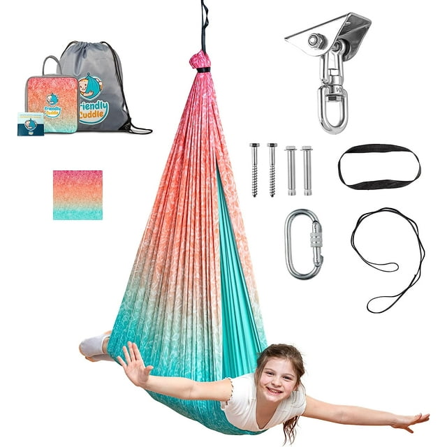 Friendly Cuddle Sensory Swing: Indoor/Outdoor, Autism Therapy, Children ...