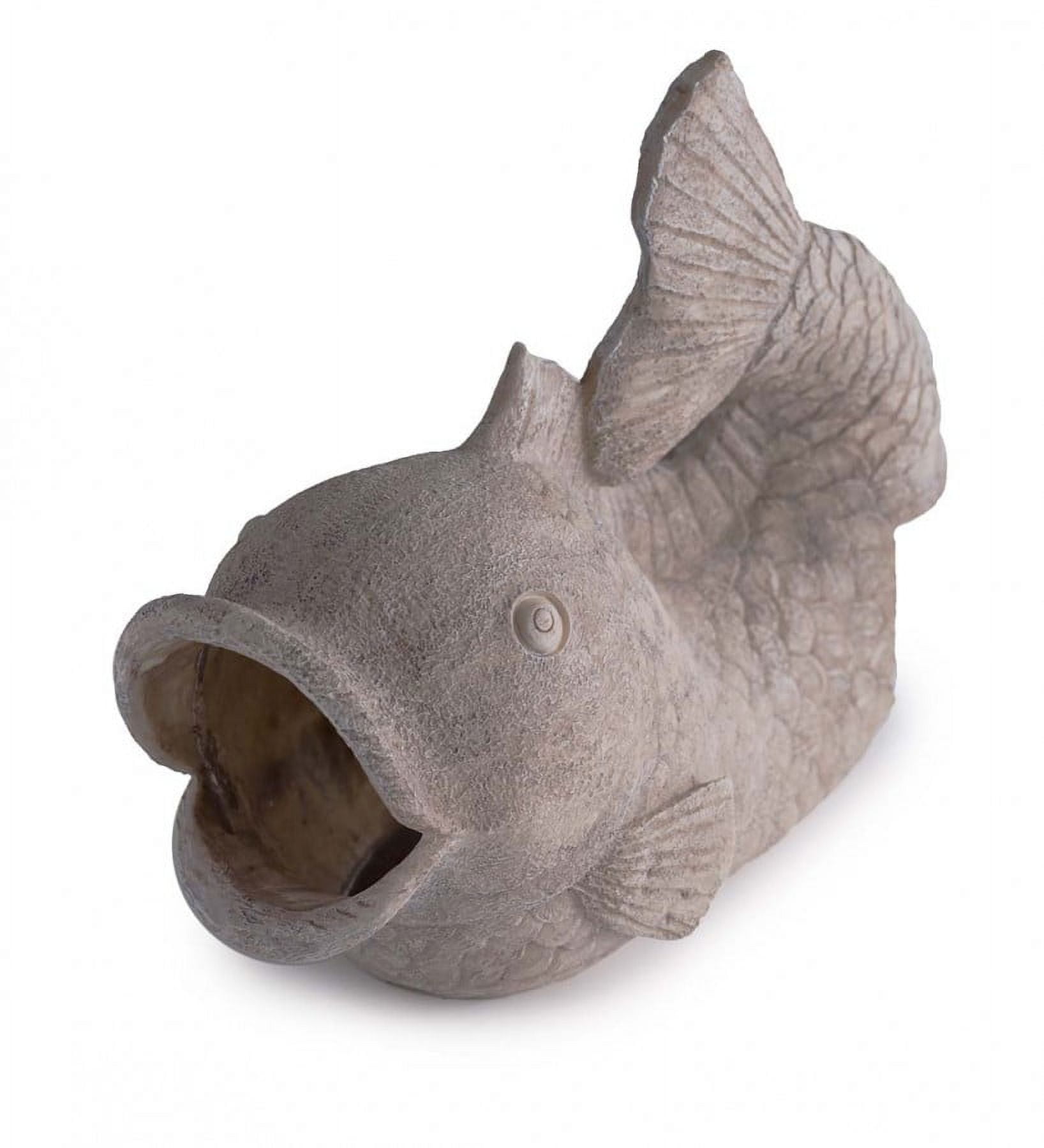 Friendly Fish Decorative Garden Downspout - 15 L x 6 W, Gutter ...