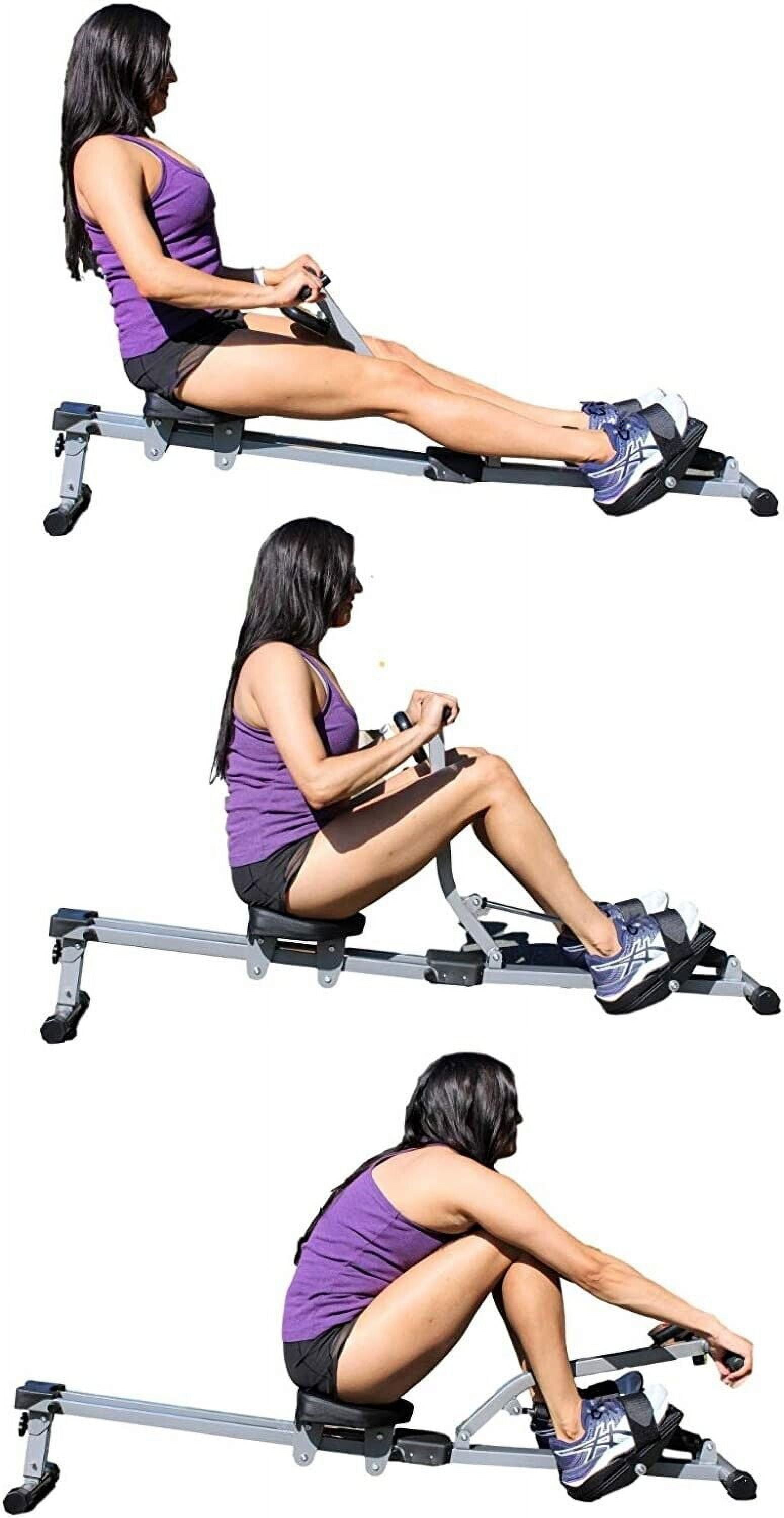 Friendly Iron Bar Rowing Machine: Weight Loss, Cardio, Full Body ...