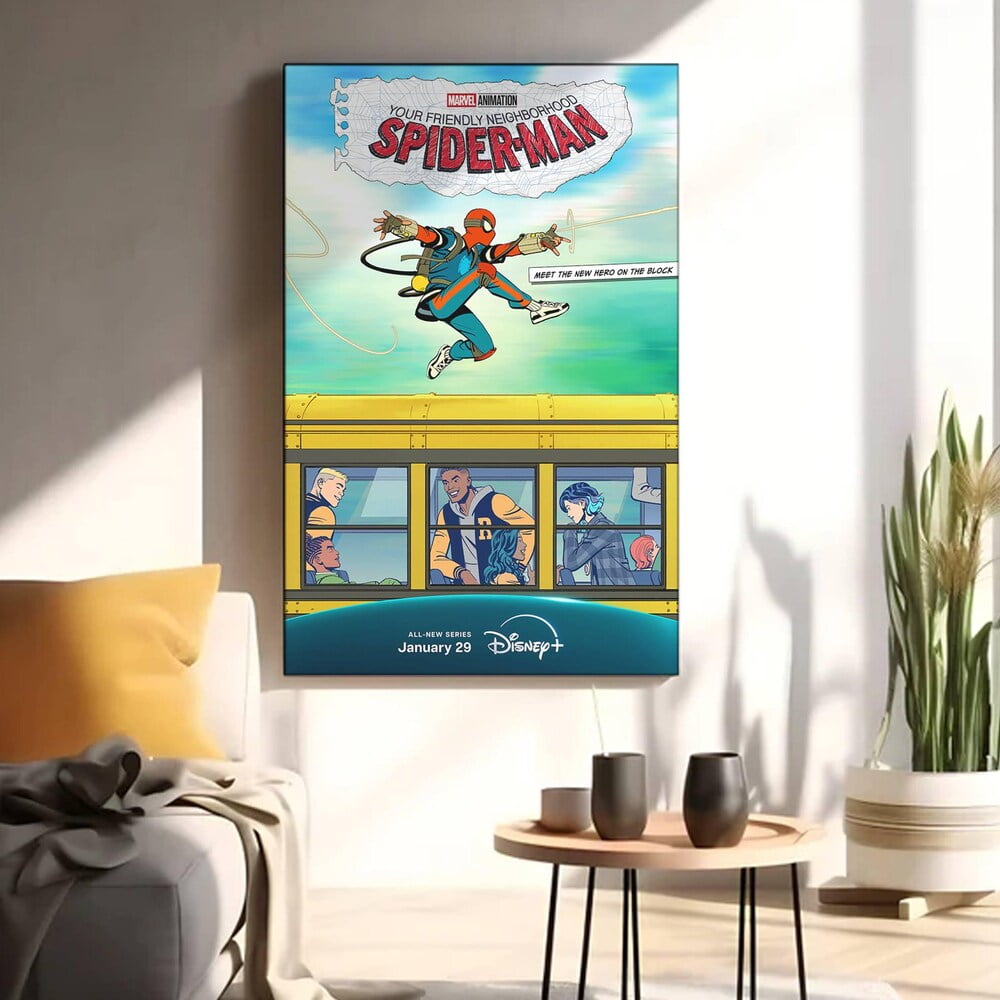 Your Friendly Neighborhood Spider-Man Poster Poster, Spidey And Friends ...