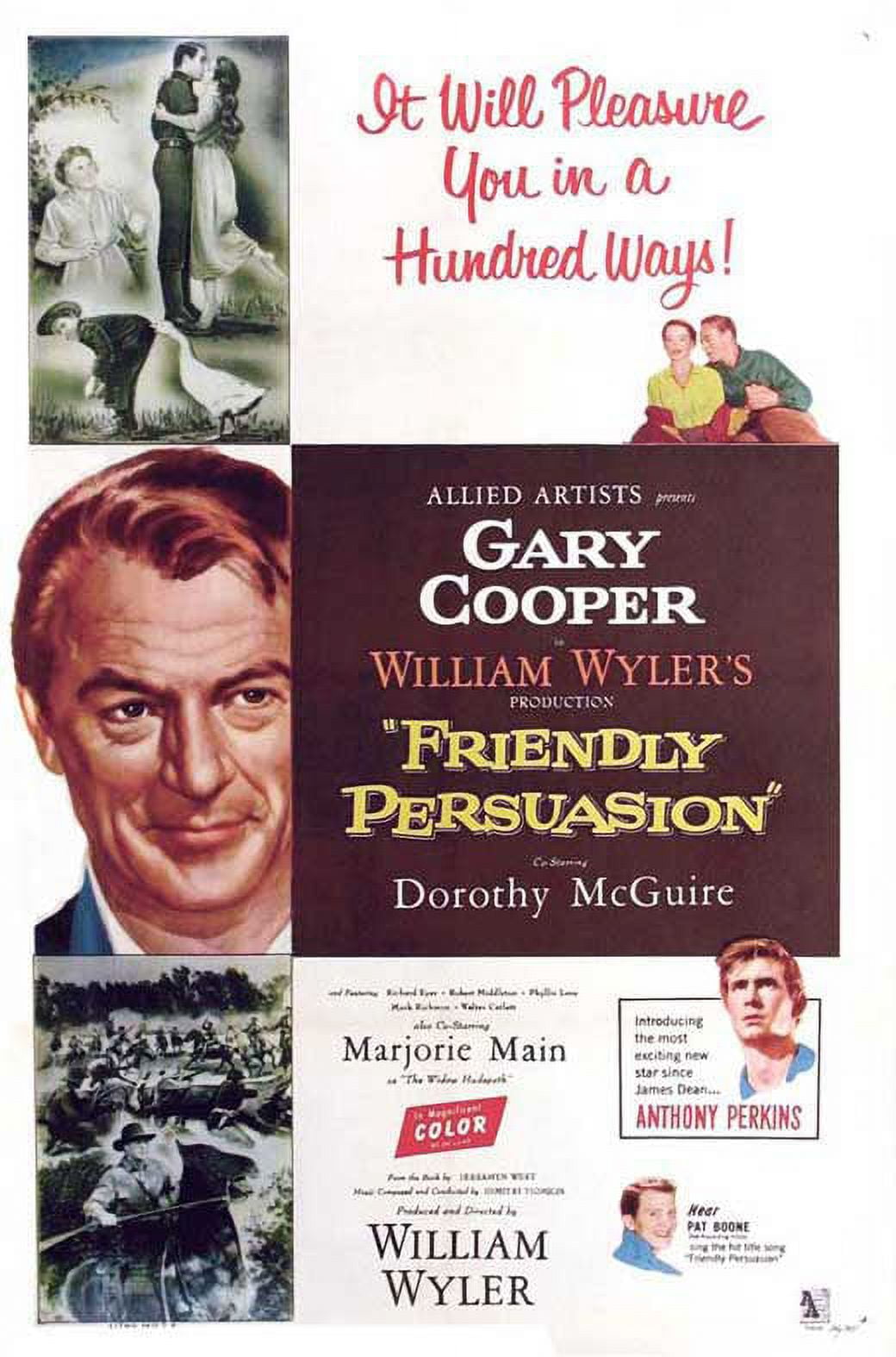 Friendly Persuasion - movie POSTER (Style A) (11" x 17") (1956 ...