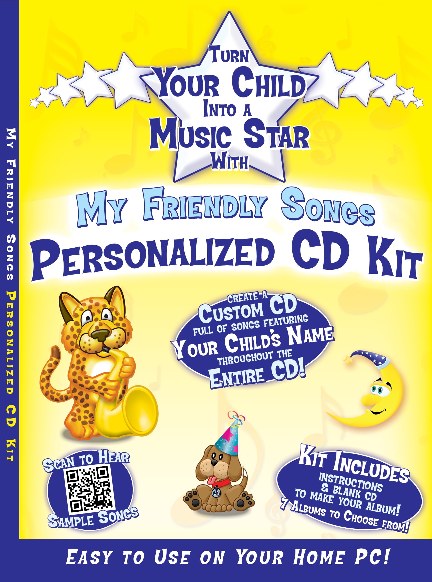 Friendly Songs Personalized Music Kit - Walmart.com