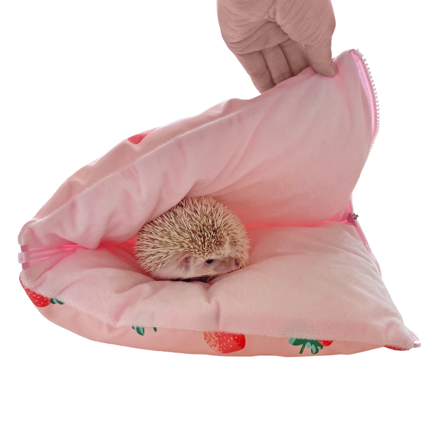 Friendly Zipper Hedgehog Bed Sleeping Bag Pouch Hideout for Baby Guinea ...