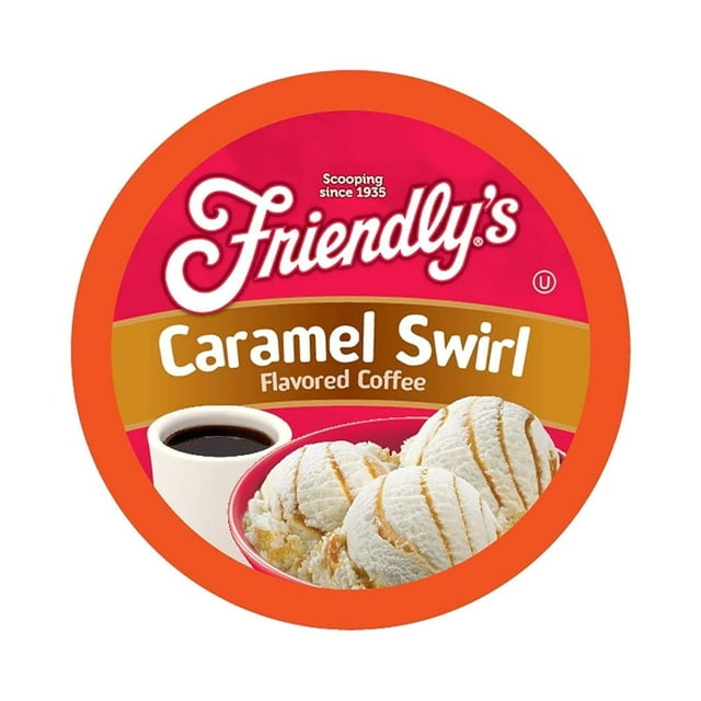 Friendly’s Caramel Swirl Ice Cream Flavored Coffee Pods Made with ...