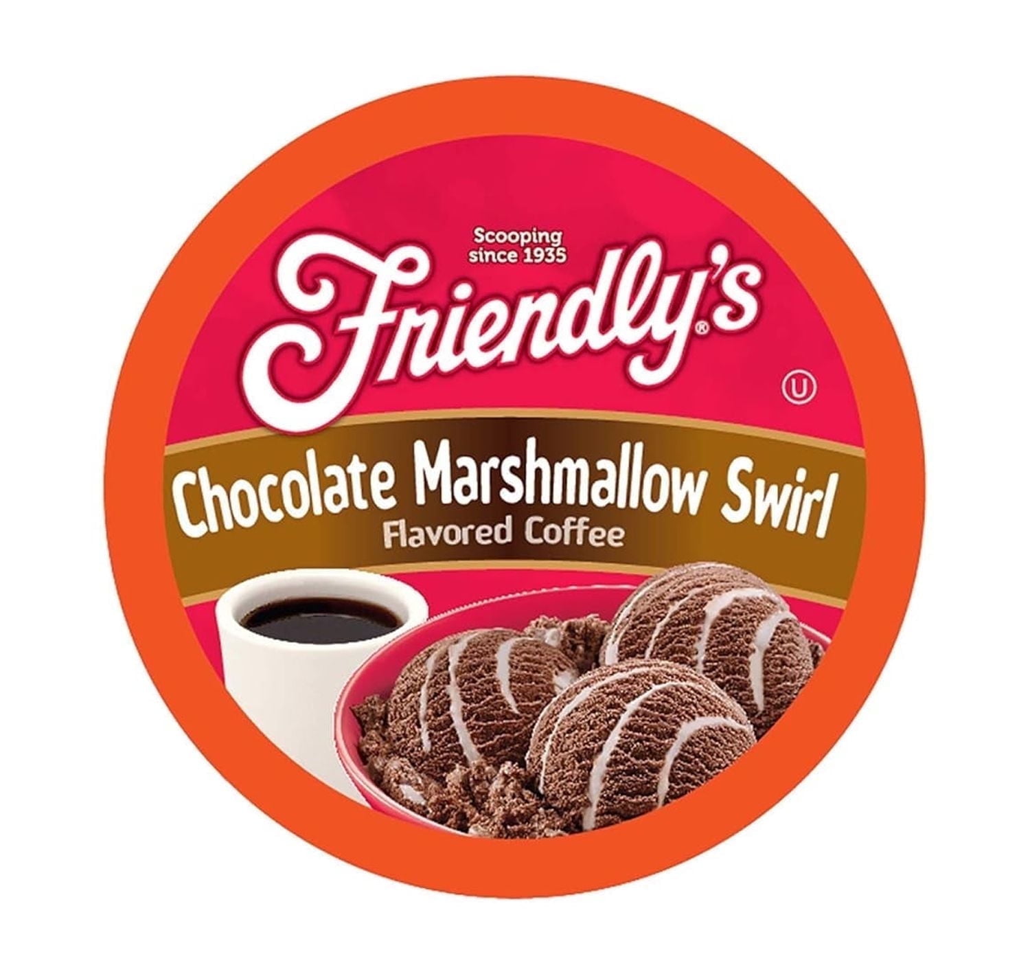 Friendly’s Chocolate Marshmallow Swirl Ice Cream-Flavored Coffee Pods ...