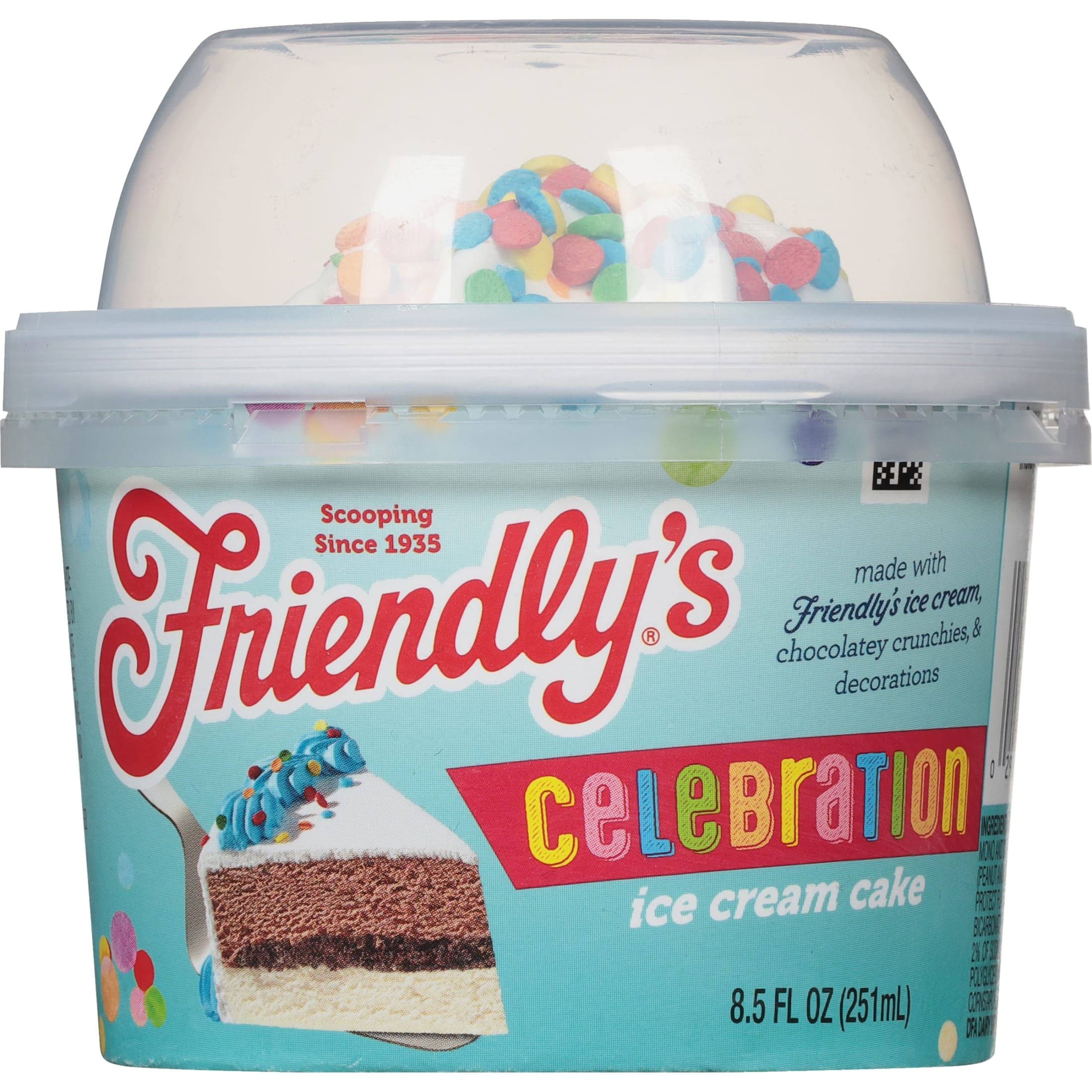 Friendly's Ice Cream Birthday Cake Singles - 8.5 Fl Oz - Walmart.com