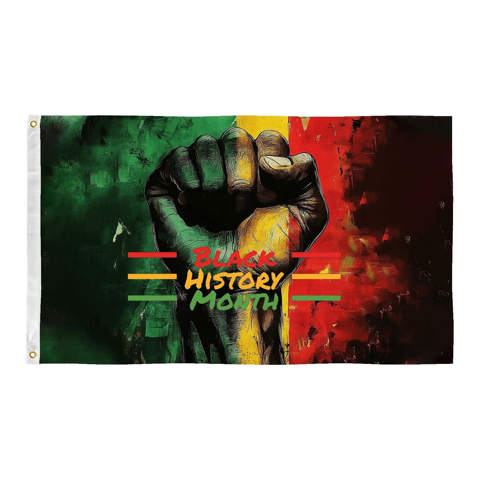 Friends 3x5 ft History Month Flag Vivid Color and Fade Proof African ...