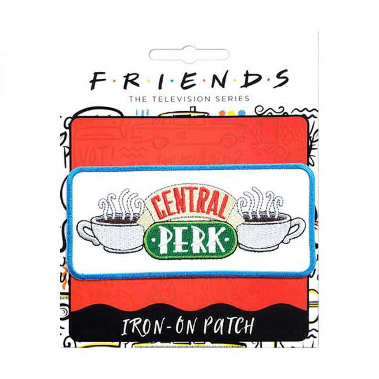 Friends 805417 Friends Central Perk Iron on Patch - Walmart.com