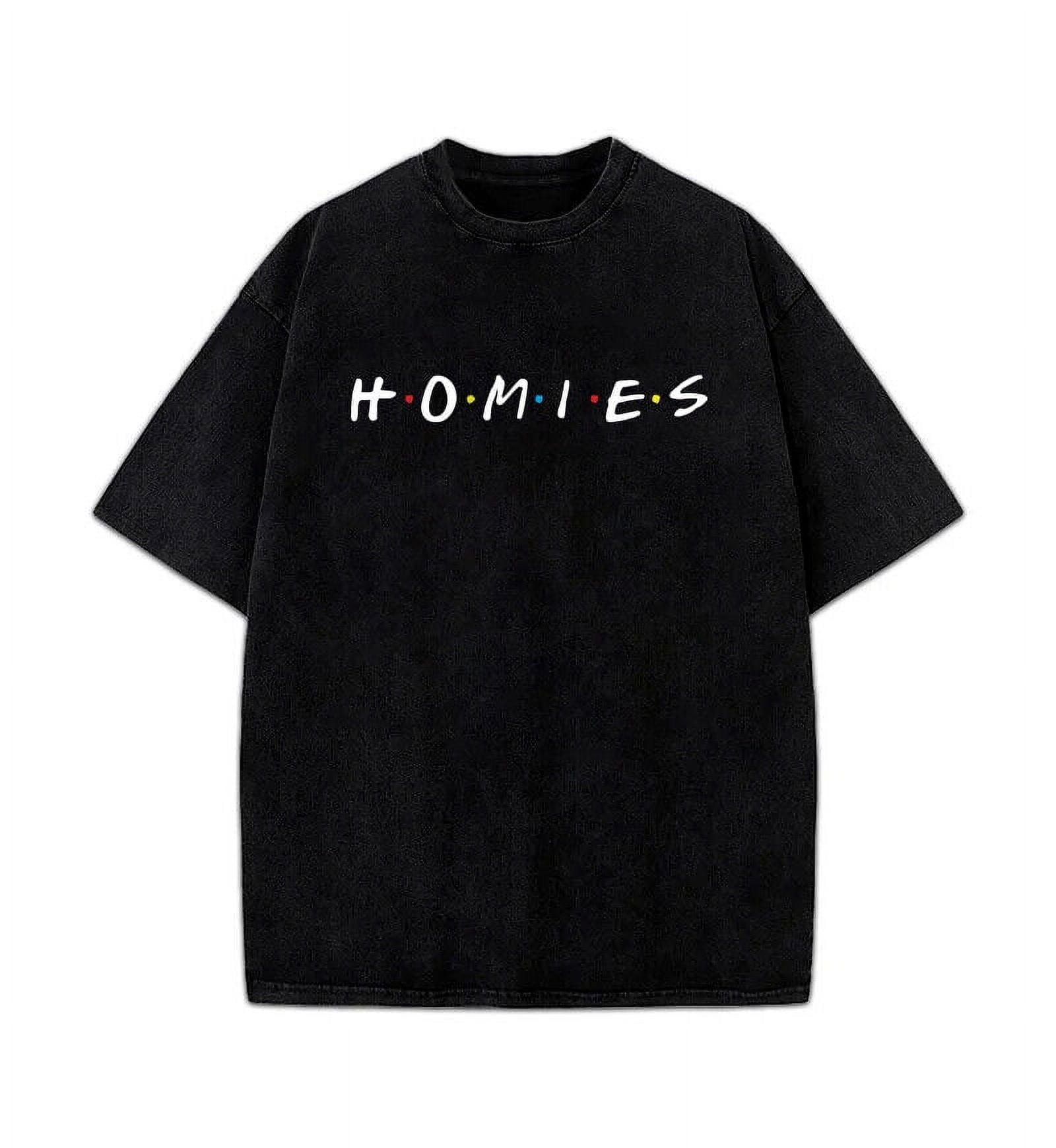 Friends 90's TV Sitcom Parody Homies Logo Funny Vintage Graphic Design ...