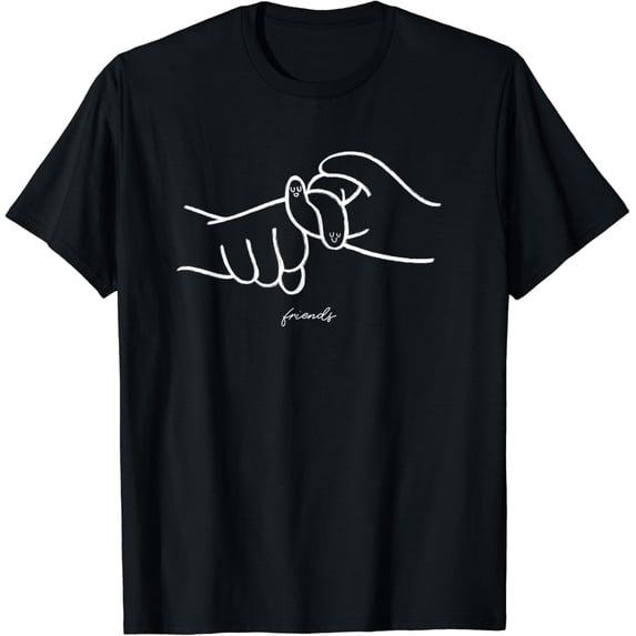 Friends Asl American Sign Language T-Shirt - Walmart.com