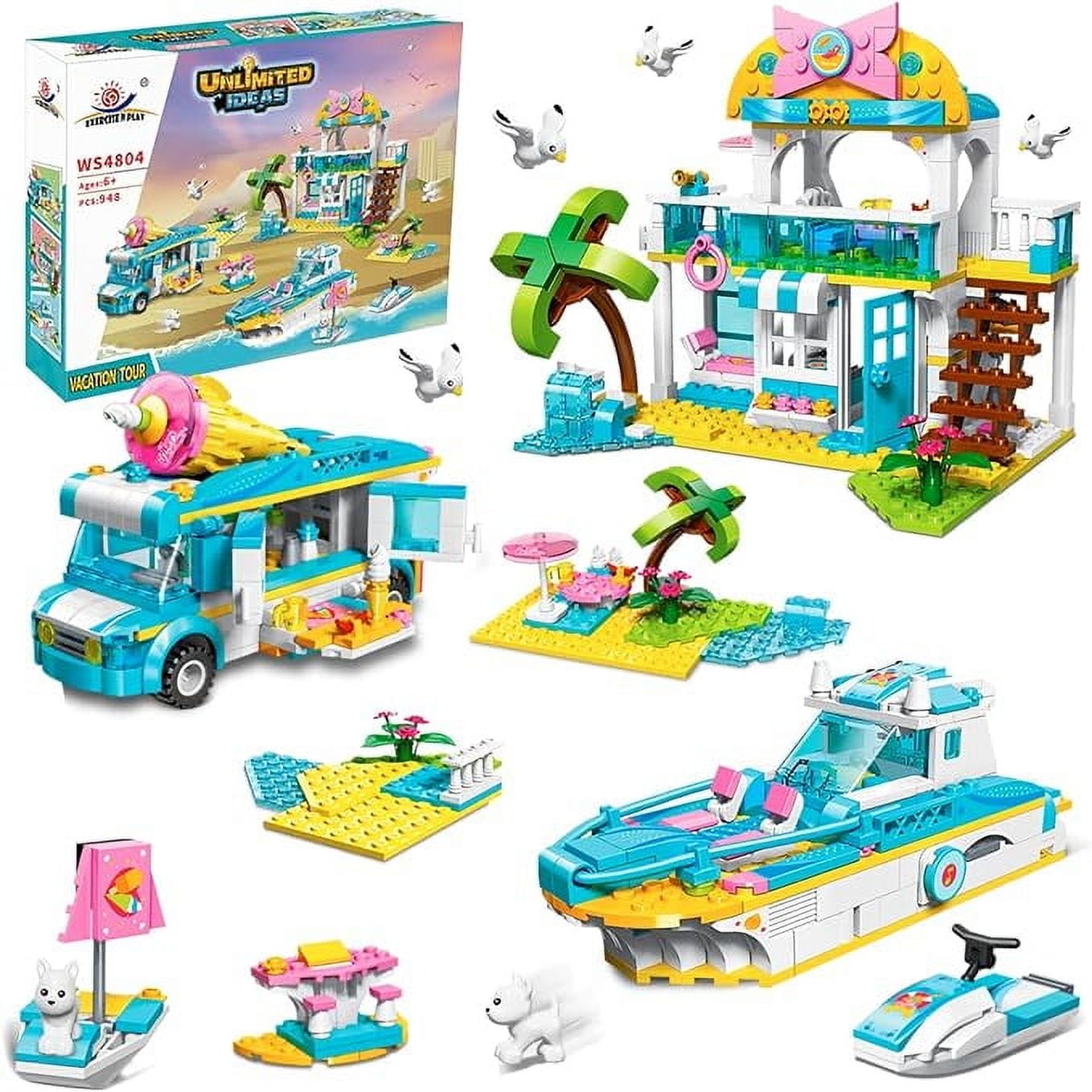 Montessori School Interlocking Block Building Sets - Walmart Business ...