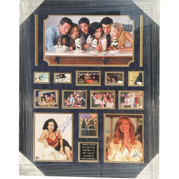 Friends Signed Cast Cuts 8x10 Photos Aniston Perry Cox LeBlanc +2 ...