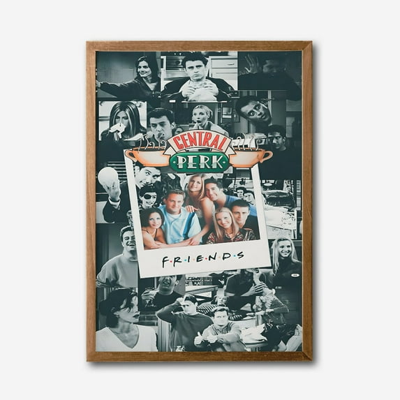 Friends Central Perk Canvas Wall Art, Iconic TV Show Decor, Living Room ...