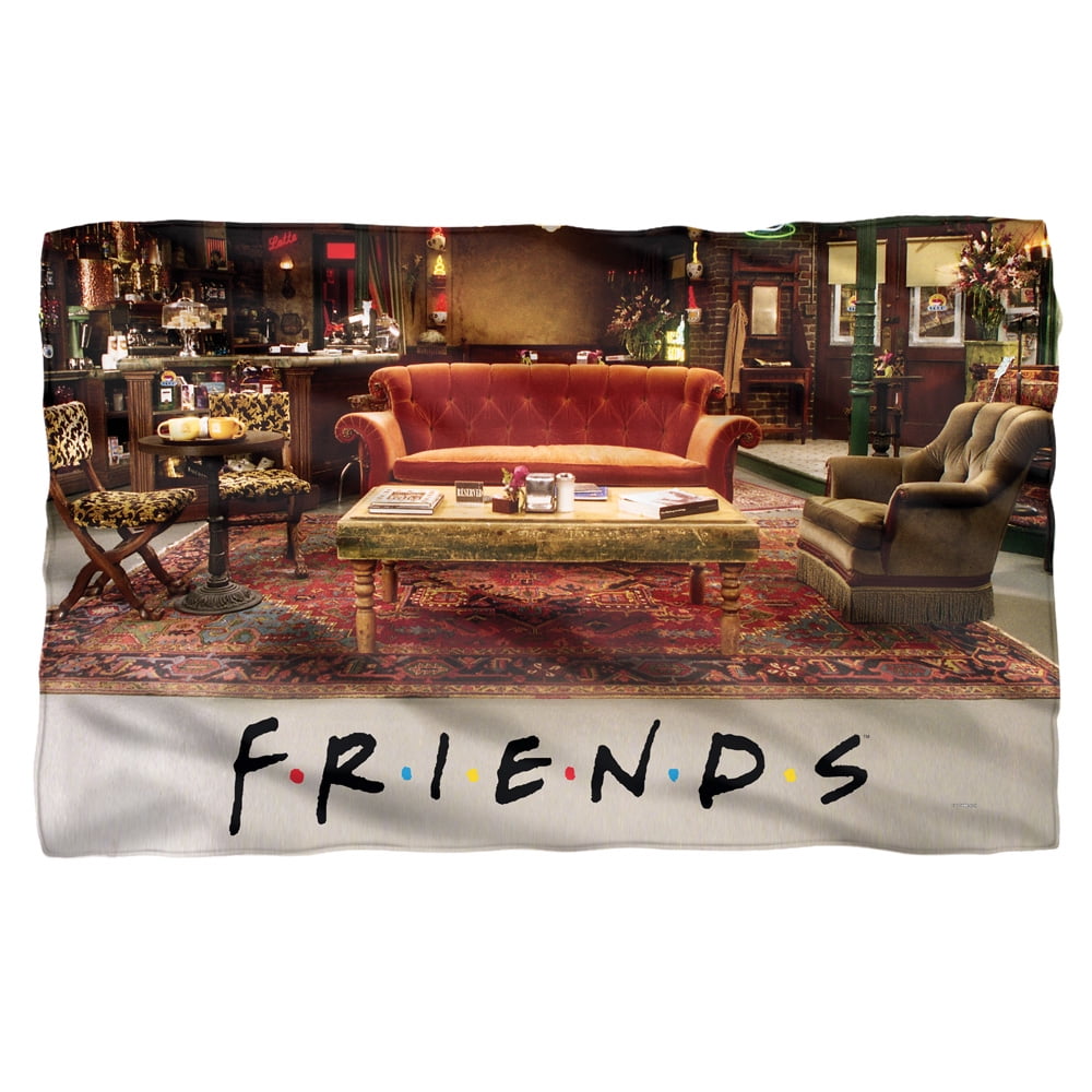 Friends Central Perk Couch Fleece Blanket 36' x 58' - Walmart.com
