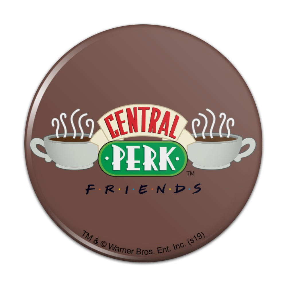 Friends Central Perk Logo Kitchen Refrigerator Locker Button Magnet ...