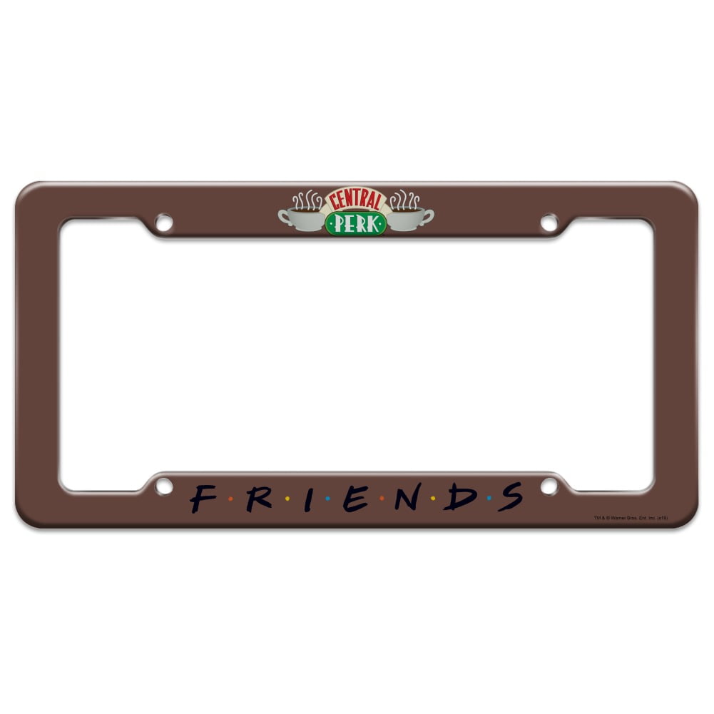 Friends Central Perk Logo License Plate Tag Frame - Walmart.com