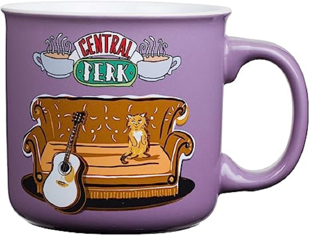 Friends Central Perk Ceramic Mug, Large Mug for Soups & More, Holds 24 ...