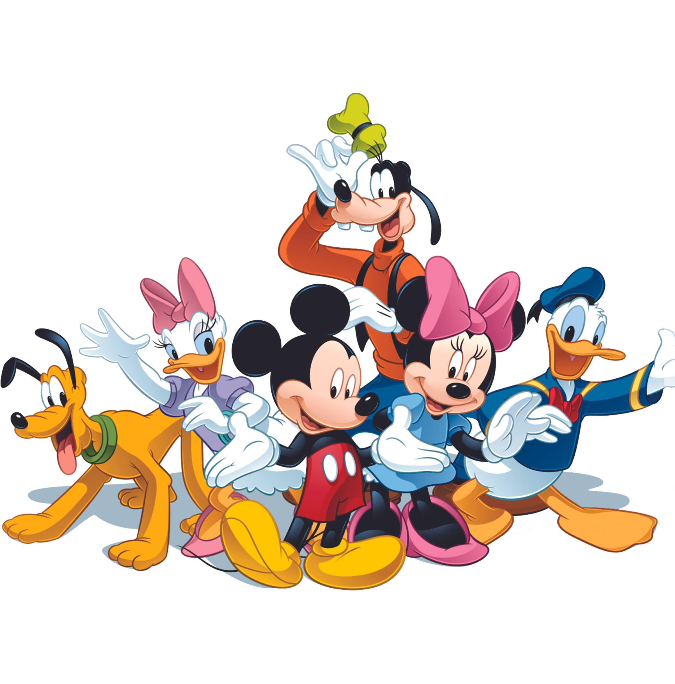Design with Vinyl Friends Club Cartoon Characters Wall Decal & Sticker ...