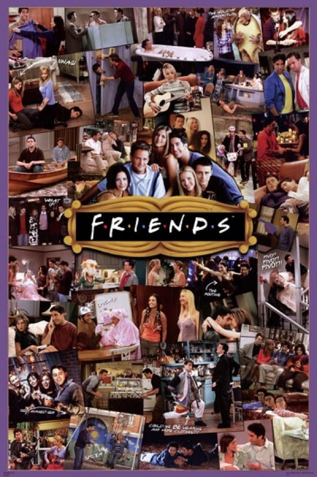 Friends - Collage Laminated Poster (24 x 36) - Walmart.com