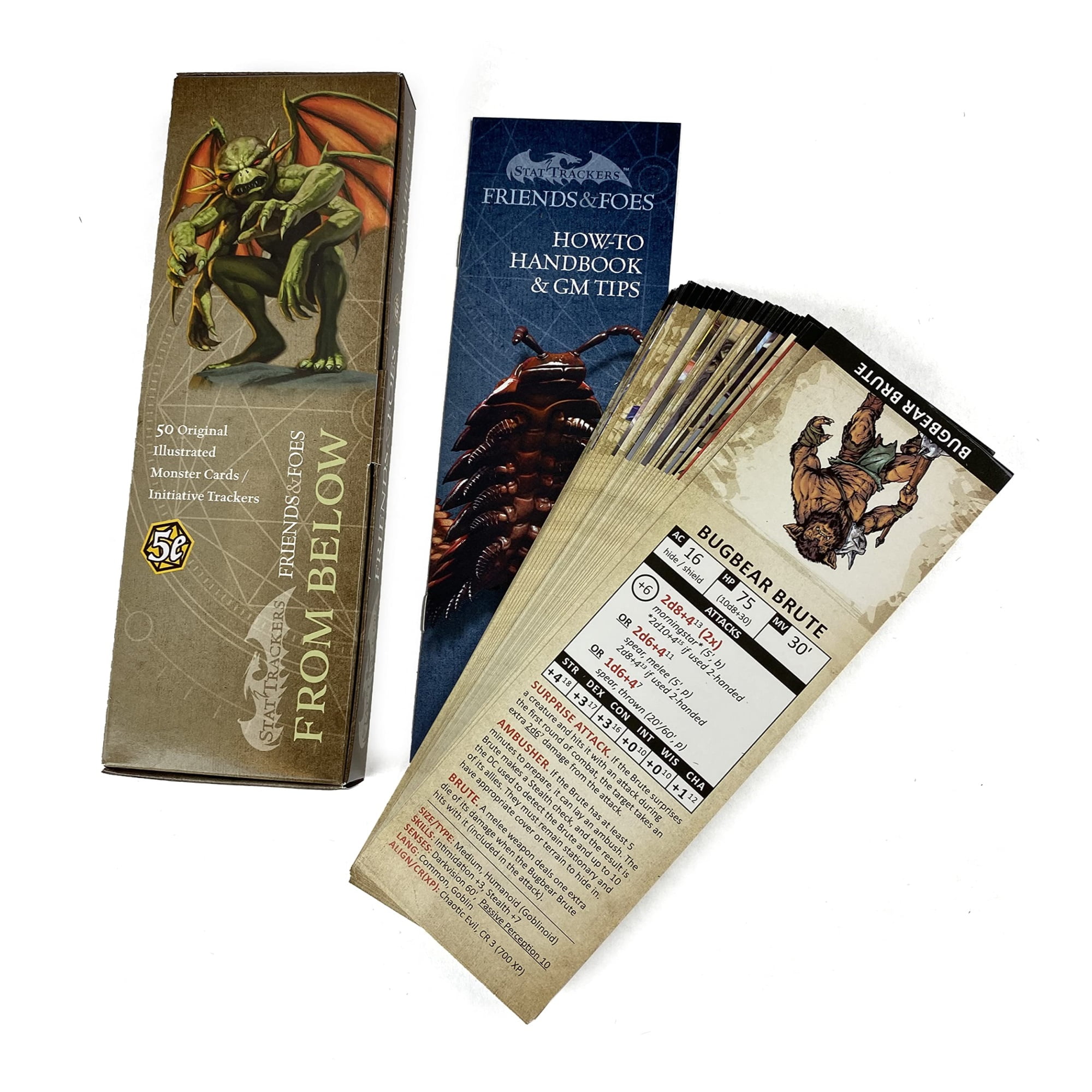 Friends & Foes from Below - 50 Illustrated Original 5e Monsters ...