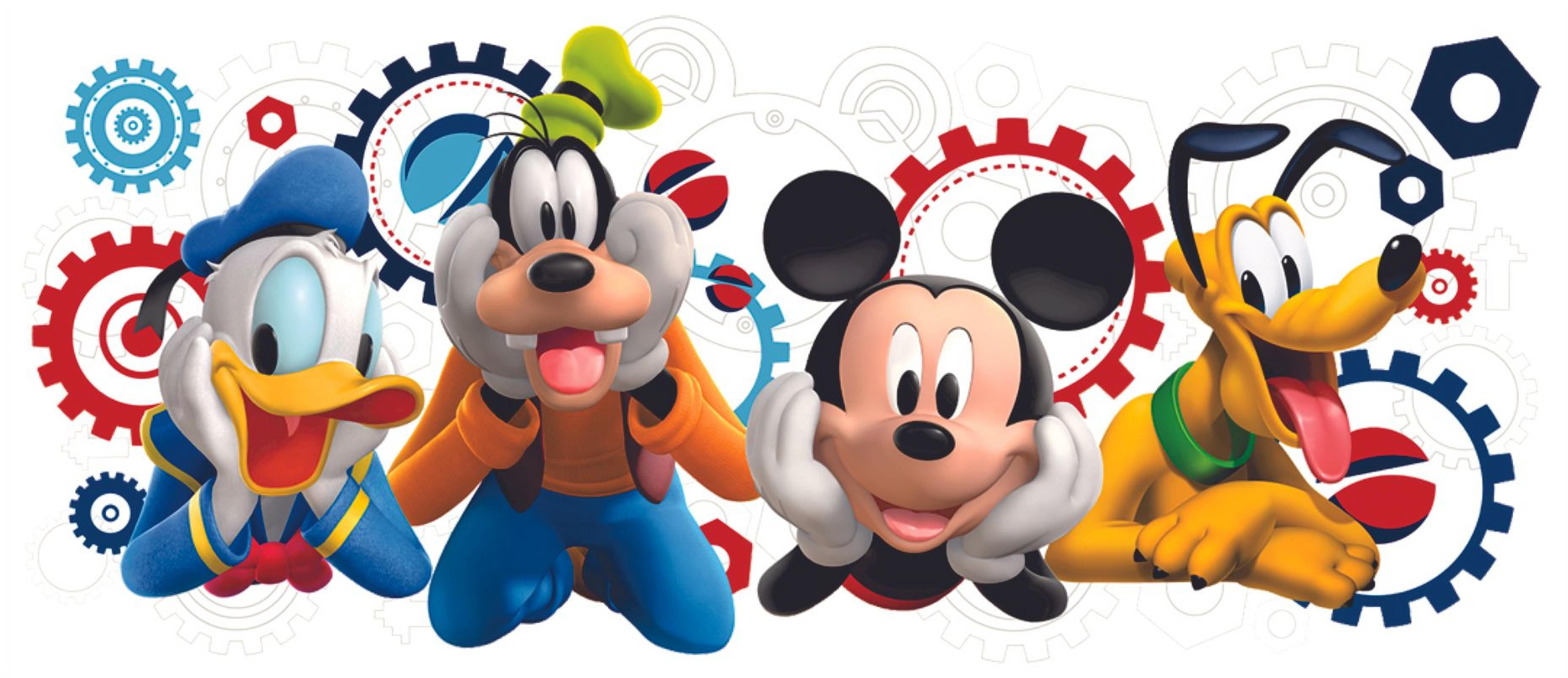 Friends Gears Cartoon Characters Decor Wall Sticker Art Design Decal ...