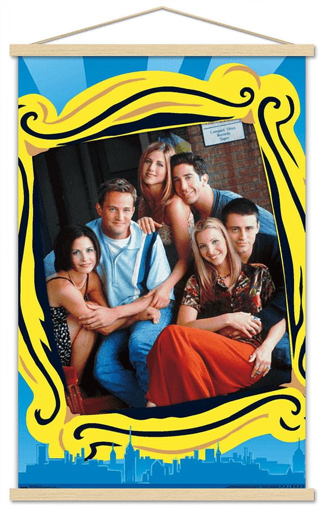 Friends - Group Wall Poster with Magnetic Frame, 22.375" x 34 ...